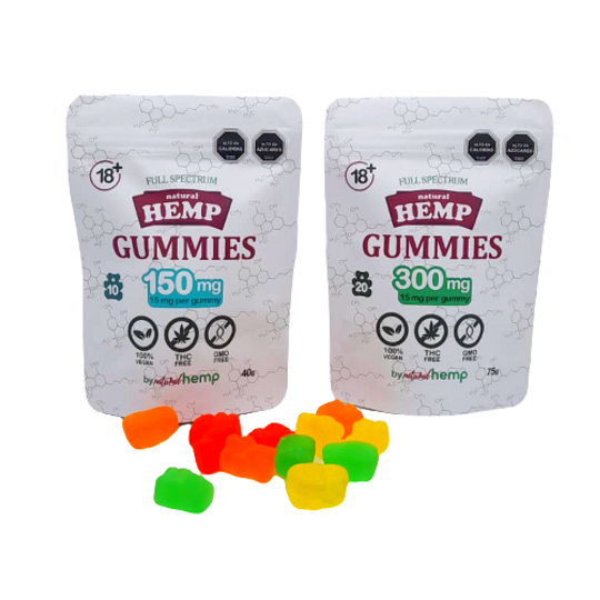 Natural Hemp - CBD Gummies 150mg - Orgánico Grow